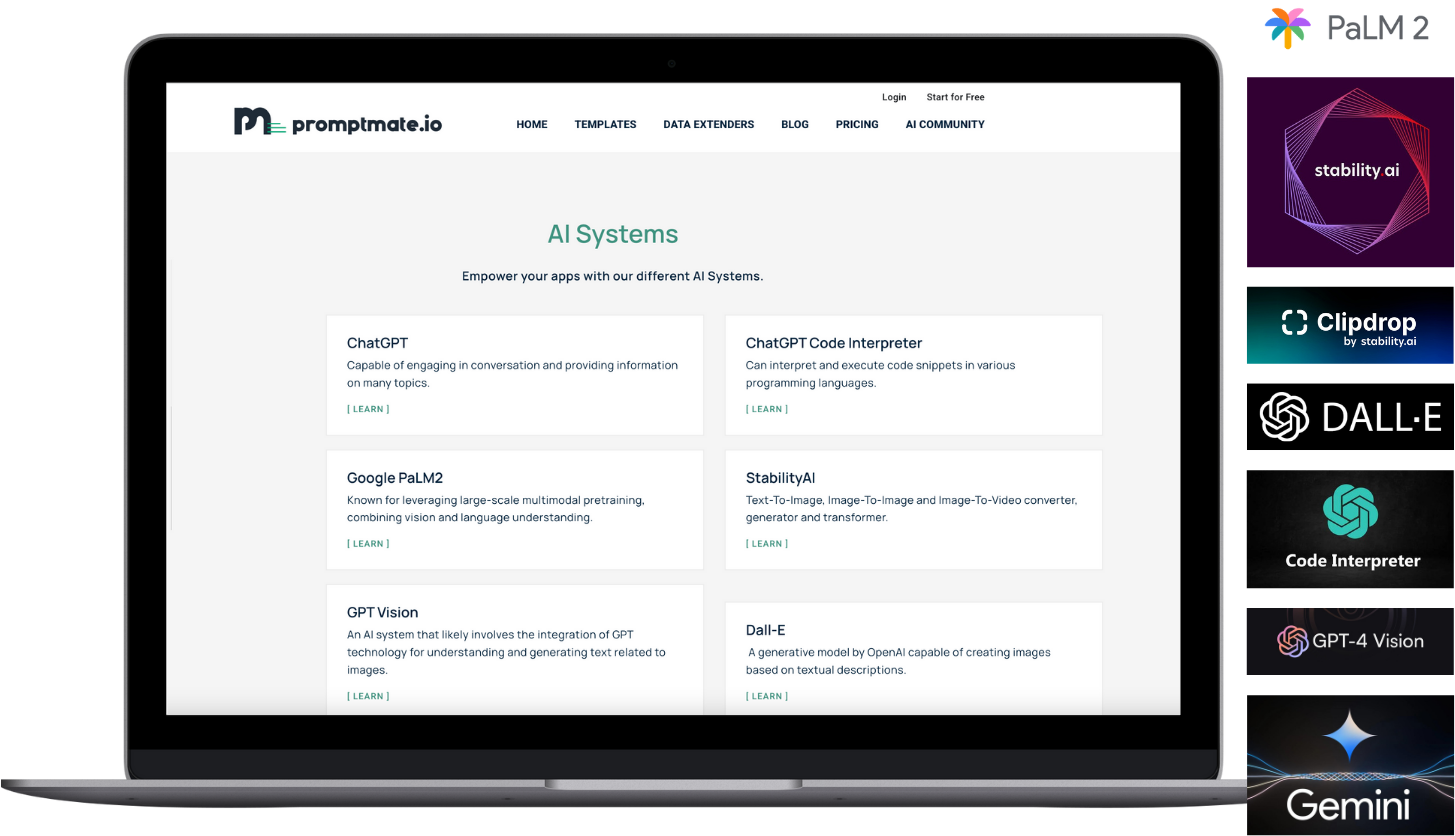 AI Systems overview - promptmate.io